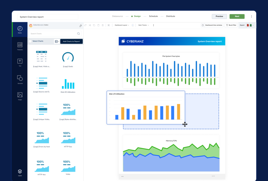 Grafana Essentials: Creating Dashboard Reports for Data Analysis