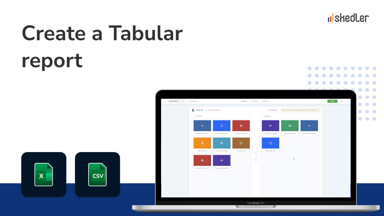 Create a Tabular Report - Skedler